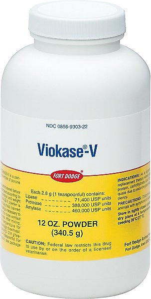 Out of Stock - VIOKASE-V Powder for Dogs & Cats, 12-oz - Easy Refills ...