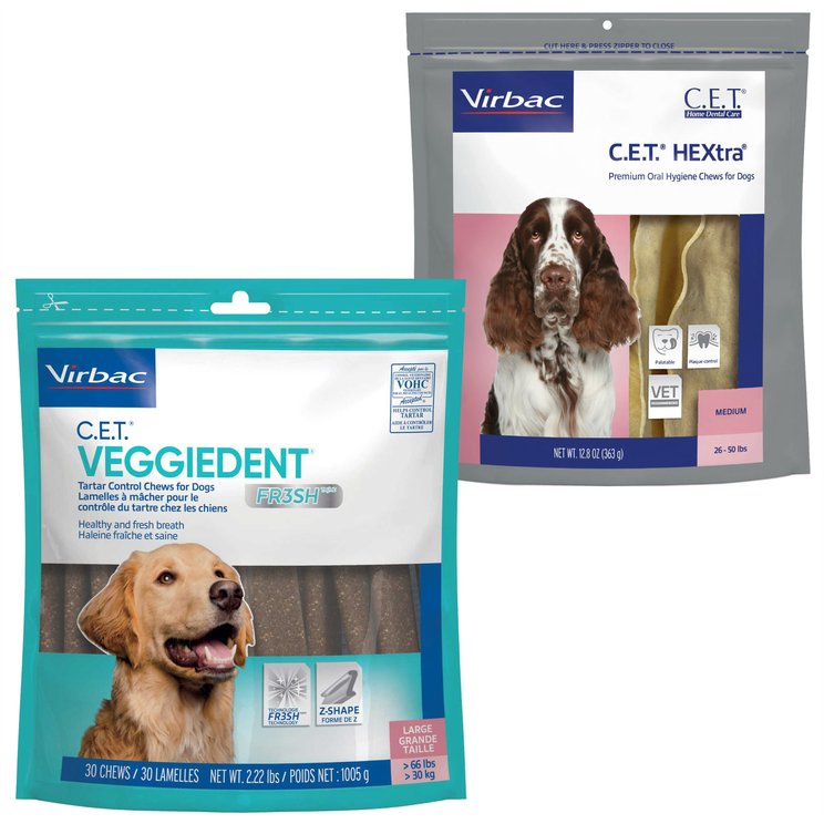 VIRBAC DOG DENTAL CHEWS (Free Shipping) | Chewy