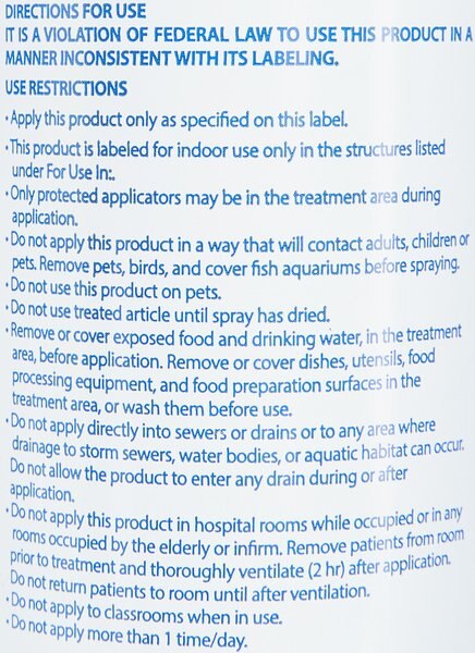 VIRBAC Knockout E.S. Area Treatment Spray, 16-fl oz can - Chewy.com