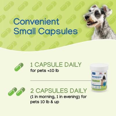 VIRBAC Nephrodyl Synbiotic Capsules for Kidney Support for Dogs & Cats ...