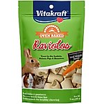 VITAKRAFT Crunchy Alfalfa Nibble Rings Rabbit, Guinea Pig, Hamster ...