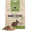 VITAL ESSENTIALS Freeze-Dried Raw Rabbit Entree Mini Nibs Dog Food, 14 ...