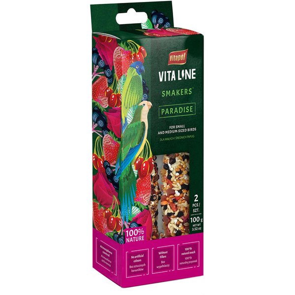 VITAPOL BY A&E CAGE COMPANY Smakers Vitaline Vegetable Seeds Blends ...