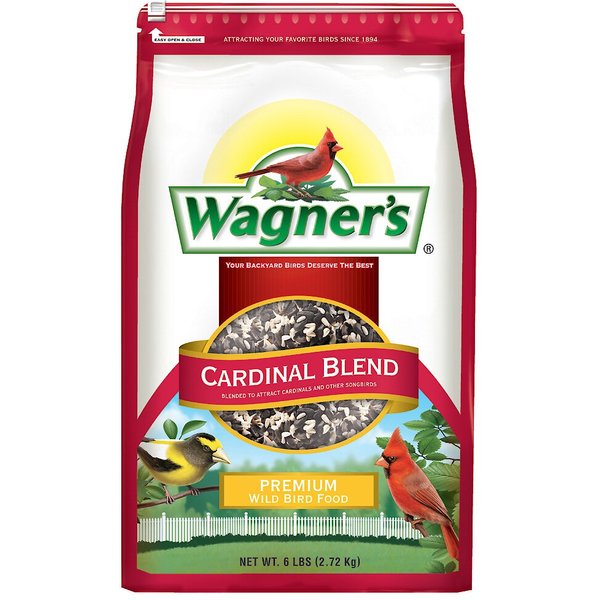 WAGNER'S Cardinal Blend Premium Wild Bird Food, 6-lb bag - Chewy.com