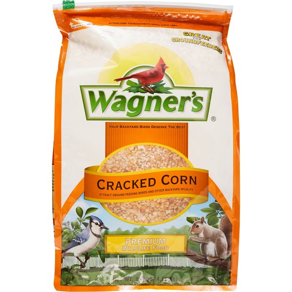 WAGNER'S Cracked Corn Premium Wildlife & Wild Bird Food, 10-lb bag ...