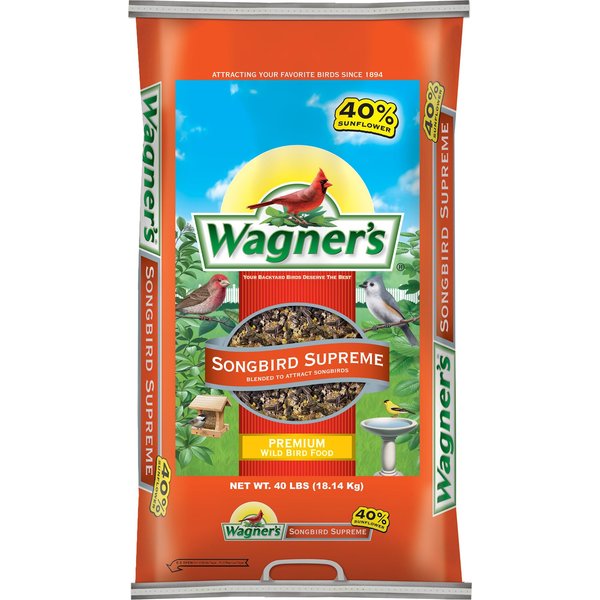 WAGNER'S Songbird Supreme Bird Food, 40-lb bag - Chewy.com