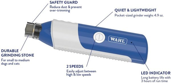 WAHL Flexion Dog & Cat Nail Grinder - Chewy.com