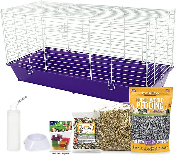WARE Home Sweet Home Sunseed Rabbit Starter Kit, Color Varies - Chewy.com