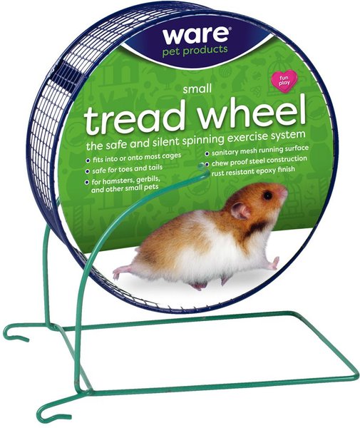 WARE Metal Tread Small Animal Exercise Wheel - Chewy.com