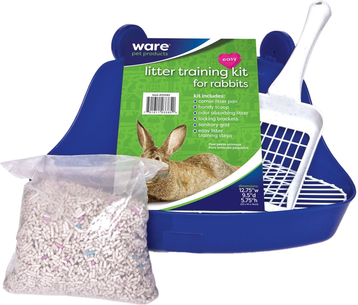 WARE Rabbit Litter Training Kit - Chewy.com