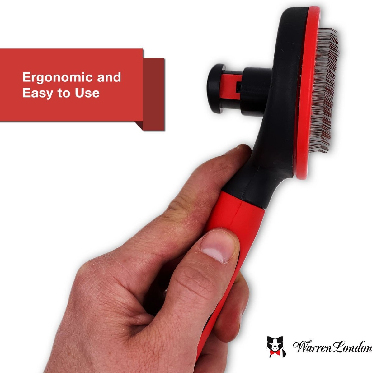 WARREN LONDON Cat Pin Brush - Chewy.com