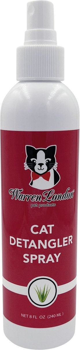 WARREN LONDON Unscented Cat Detangler Spray, 8-fl oz bottle - Chewy.com