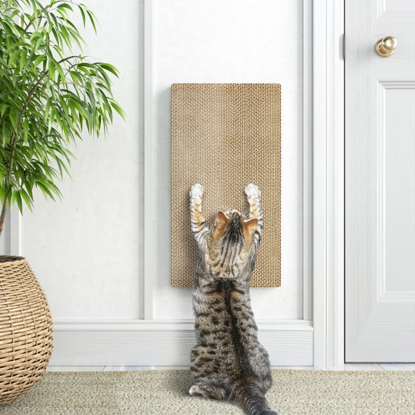 Out of Stock - WAY BASICS Katwall Wall Scratching Post with Catnip ...