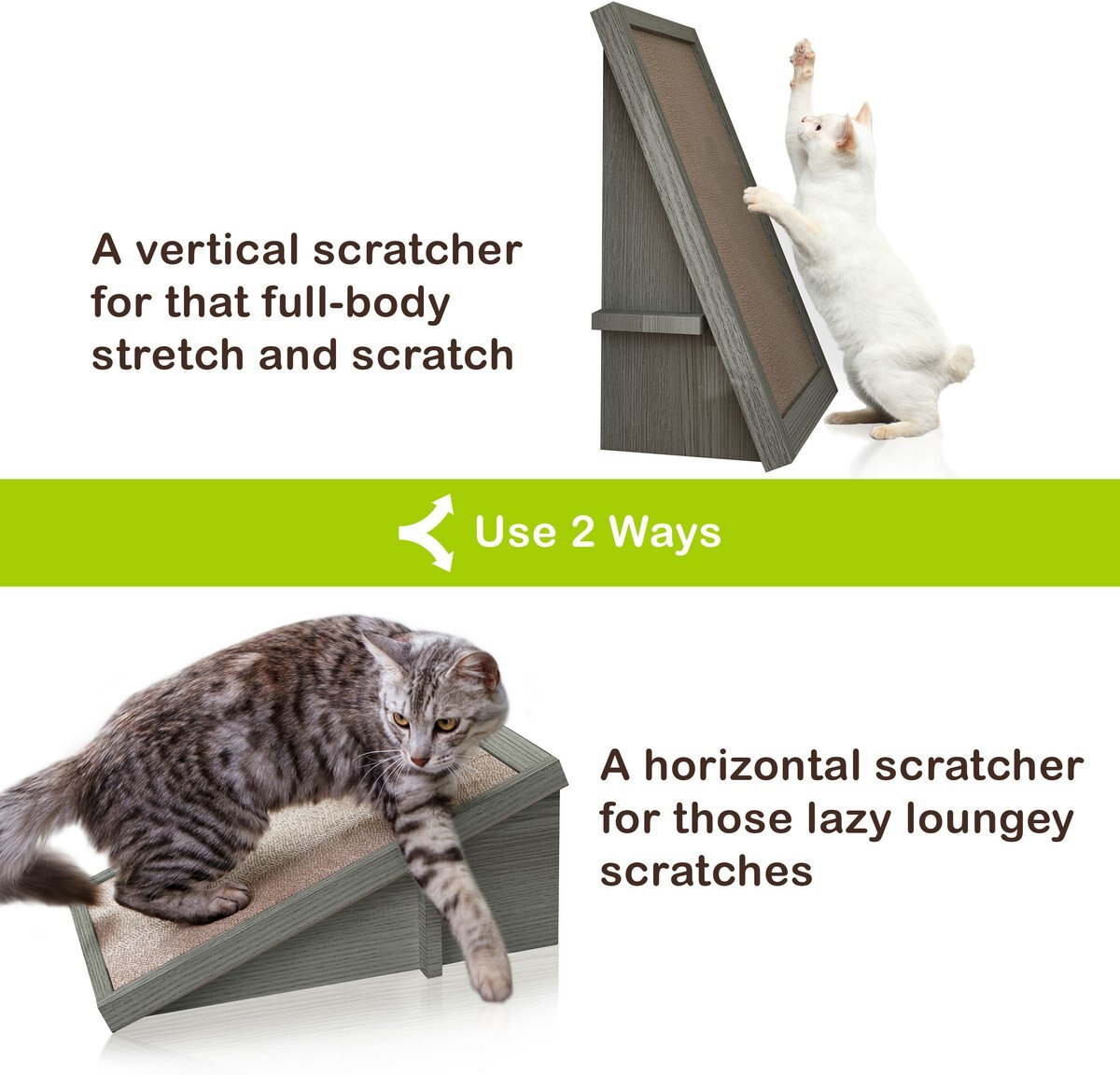 Out of Stock - WAY BASICS zBoard Paperboard Incline Scratcher Cat Toy ...