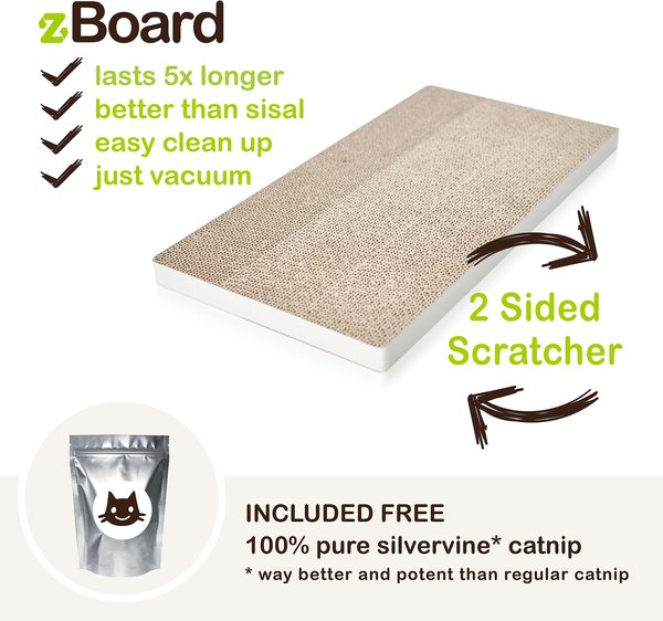 Out of Stock - WAY BASICS zBoard Paperboard Simple Scratcher Cat Toy ...