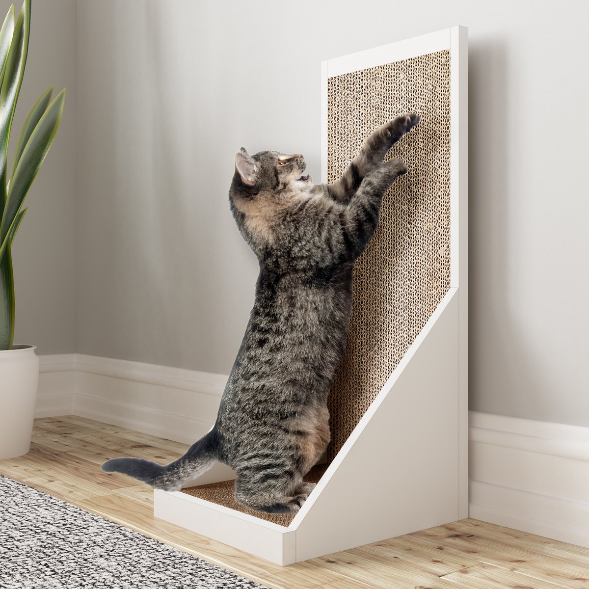 Out of Stock - WAY BASICS zBoard Paperboard Vertical Scratcher Cat Toy ...