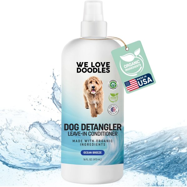 WE LOVE DOODLES Dog Detangler Spray Lavender Scent, 16-fl oz bottle ...