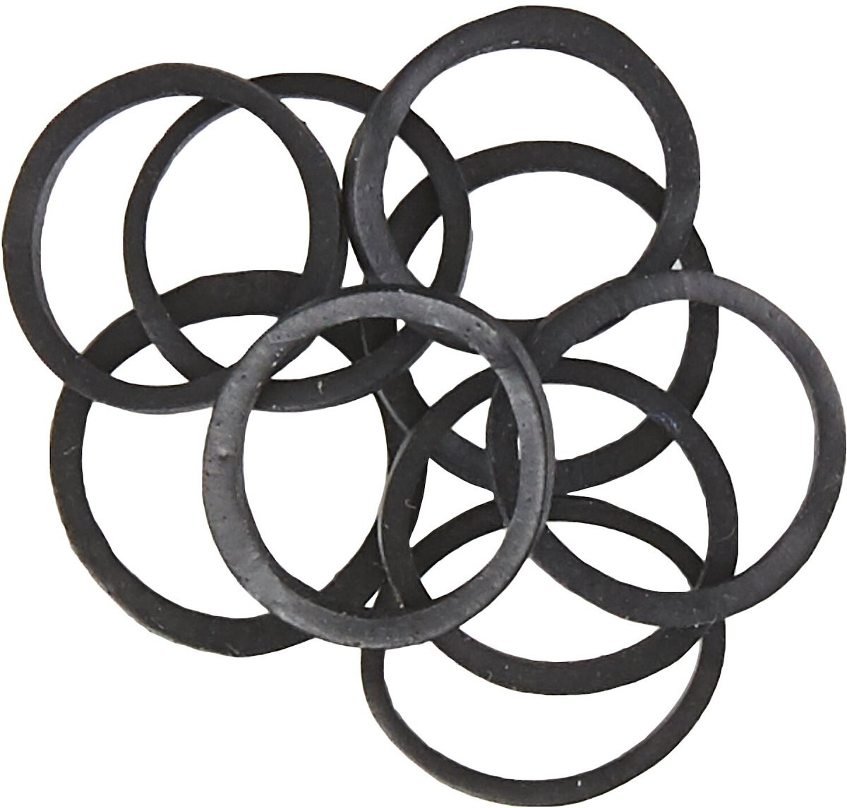 WEAVER EQUINE Horse Mane & Tail Rubber Bands, Black, 500 count - Chewy.com