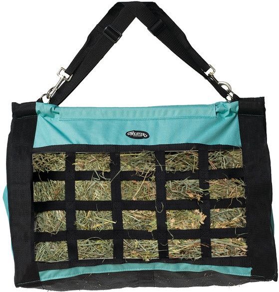 WEAVER EQUINE Slow Feed Horse Hay Bag, Mint - Chewy.com
