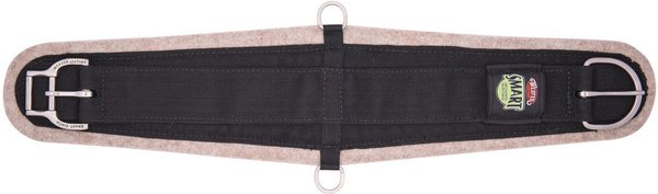 WEAVER EQUINE Smart Cinch Wool Blend Felt Lined Roper Horse Cinch, 28 ...