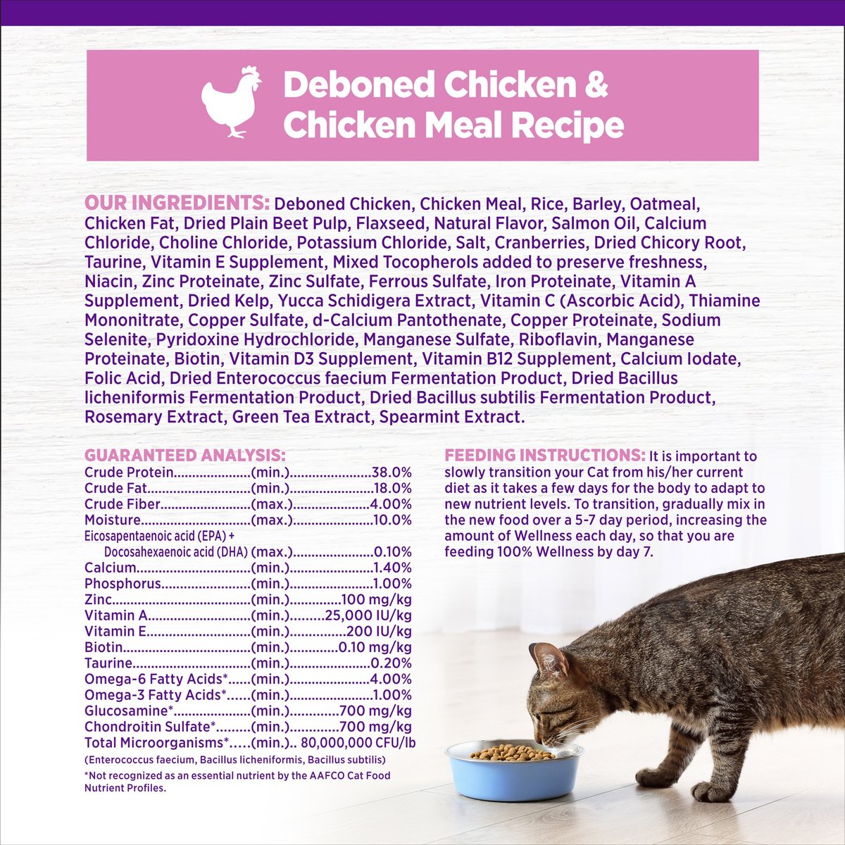 WELLNESS Complete Health Kitten Deboned Chicken, Chicken Meal & Rice ...
