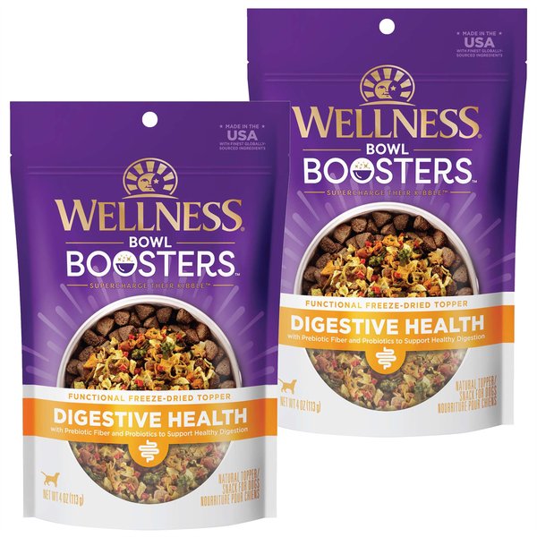 WELLNESS CORE Bowl Boosters Digestive Health Dry Dog Food Topper, 8-oz ...
