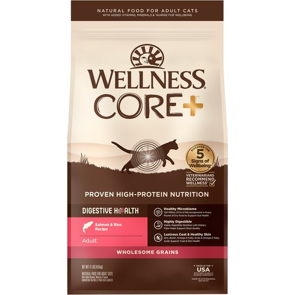 WELLNESS CORE Digestive Health Wholesome Grains Chicken & Rice Recipe ...