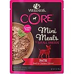WELLNESS CORE Mini Meals Chicken & Turkey, Chicken & Lamb Shredded ...