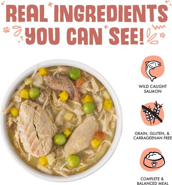 WERUVA Jammin' Salmon with Chicken & Salmon in Pumpkin Soup Grain-Free ...
