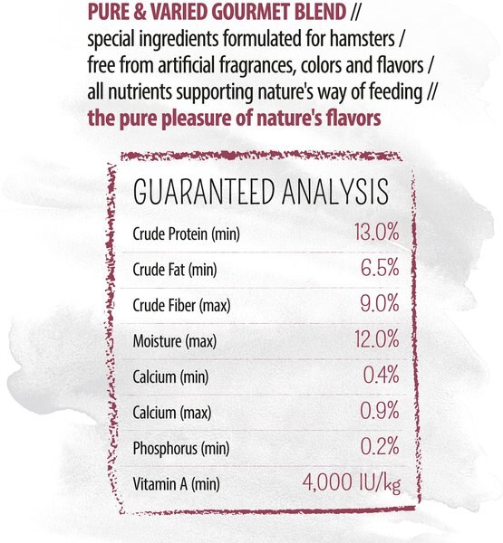 WHITE MILL PURE Hamster Food, 1.7-lb bag - Chewy.com