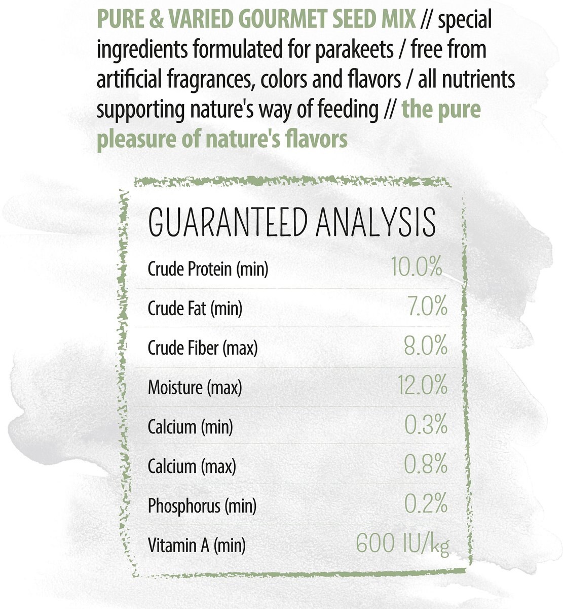 WHITE MILL PURE Parakeet Food, 1.6-lb bag - Chewy.com