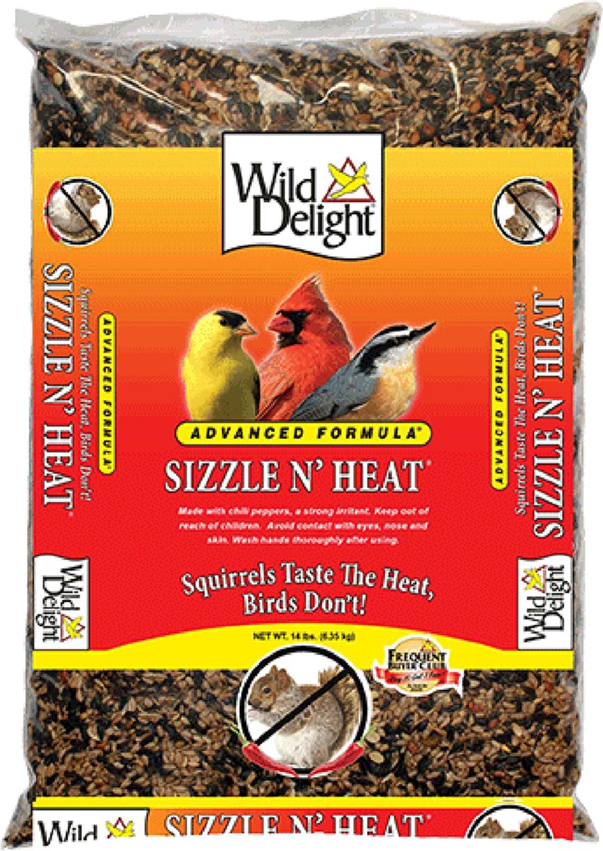 WILD DELIGHT Sizzle N’ Heat Wild Bird Food, 14-lb bag - Chewy.com
