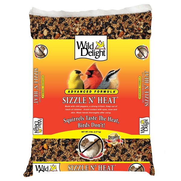 WILD DELIGHT Sizzle N’ Heat Wild Bird Food, 5-lb bag - Chewy.com