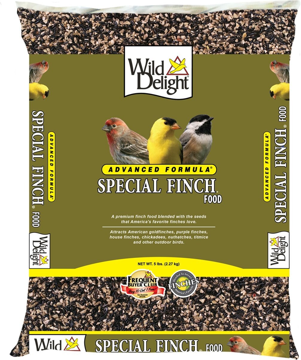 WILD DELIGHT Special Finch Wild Bird Food, 5-lb bag - Chewy.com