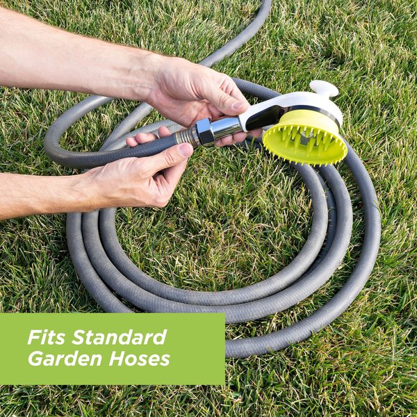 WONDURDOG Dog Washing & Paw Rinse Outdoor Garden Hose Nozzle Attachment ...
