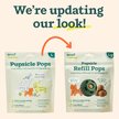 WOOF Pupsicle Pops Refills Beef Grain-Free Lickable Dog Treats, Large ...