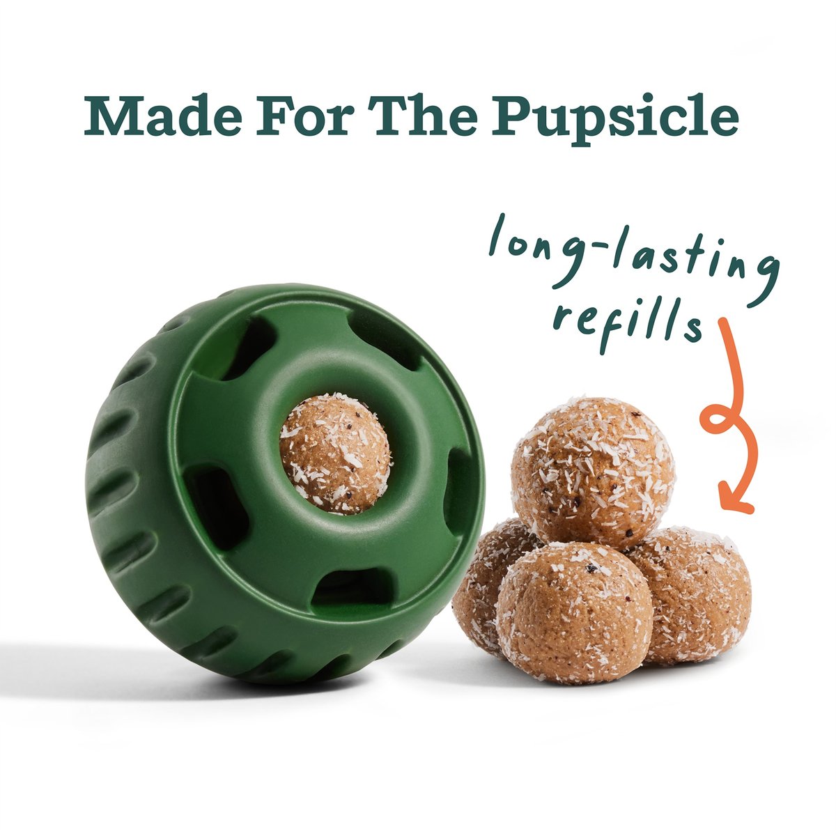 WOOF Pupsicle Pops Refills Calming Beef Grain-Free Lickable Dog Treats ...