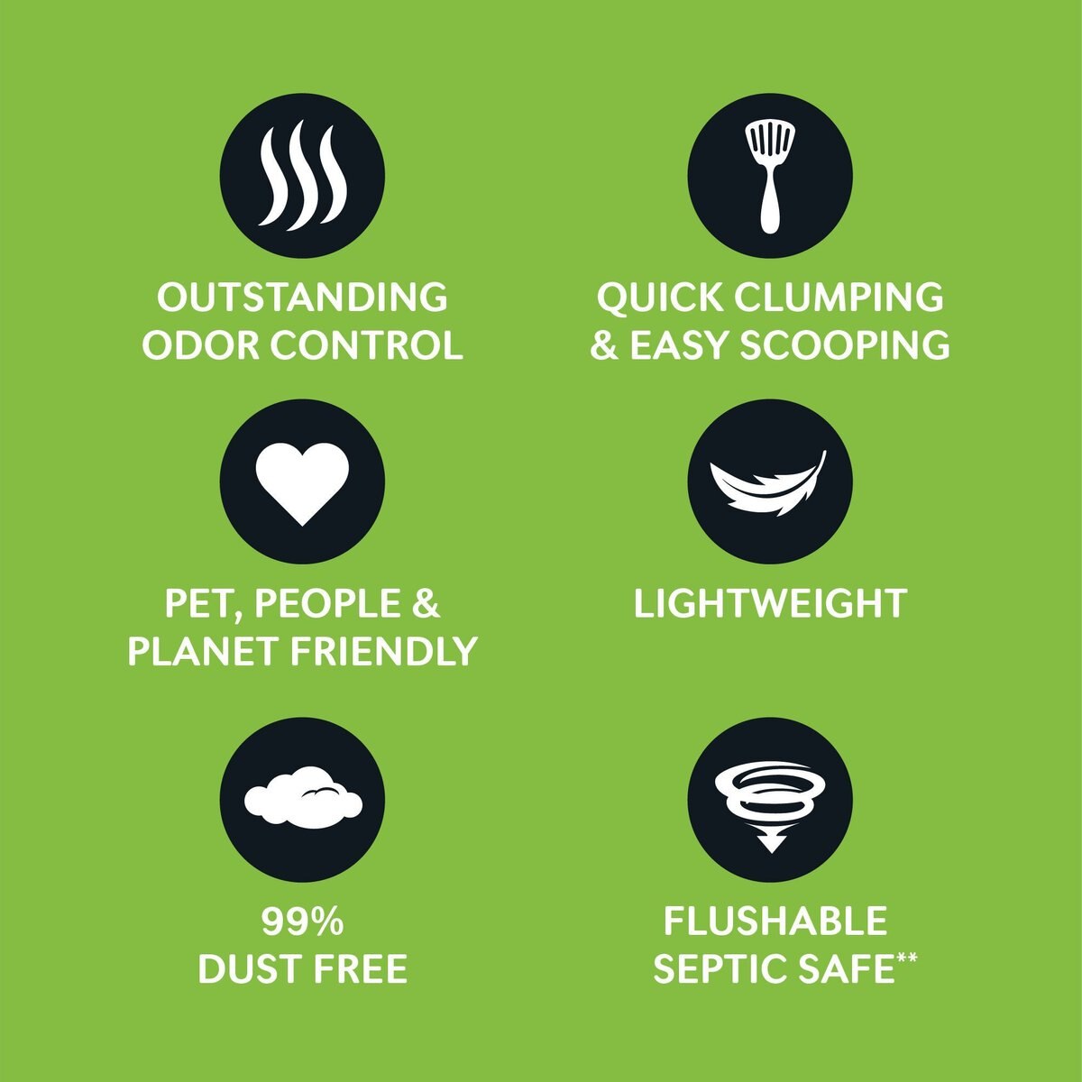 WORLD'S BEST Comfort Care Unscented Clumping Corn Litter, 28-lb bag ...