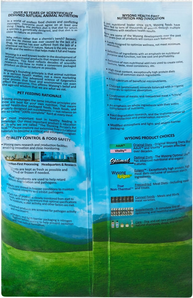 WYSONG Ferret Archetypal 2 Dry Ferret Food, 5-lb bag - Chewy.com