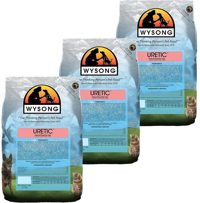 WYSONG Uretic Dry Cat Food, 15-lb bundle - Chewy.com