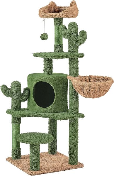 YAHEETECH Cactus 53-in Sisal Cat Tree - Chewy.com