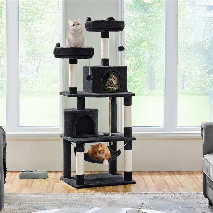BLACK CAT TREES & CONDOS (Free Shipping) | Chewy