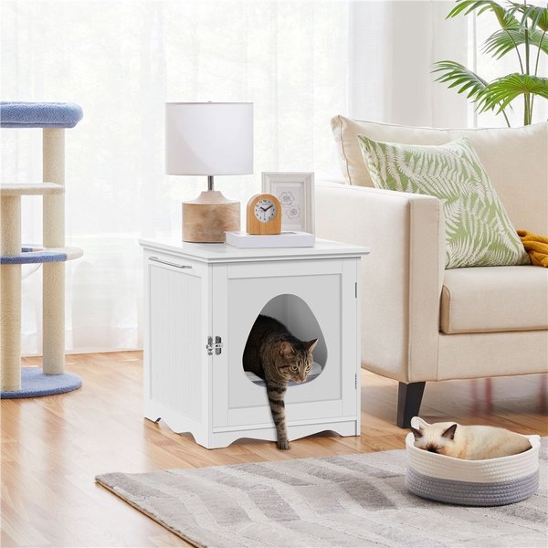 MERRY PRODUCTS Washroom Night Stand Multifunctional Litter Pan Cover ...