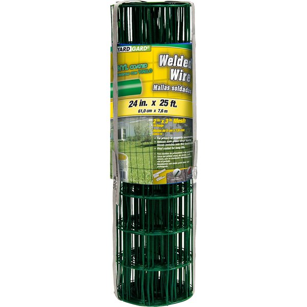 YARDGARD Poultry Netting PVC 20-Gauge 1" Mesh Poultry Fence, 24-in x 25 ...