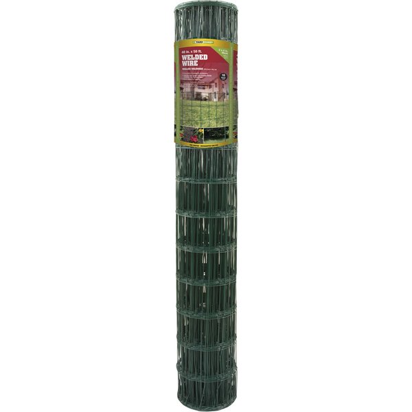 YARDGARD Welded Wire Galvanized 14-Gauge 2x4" Mesh Fence, 48-in x 50-ft ...