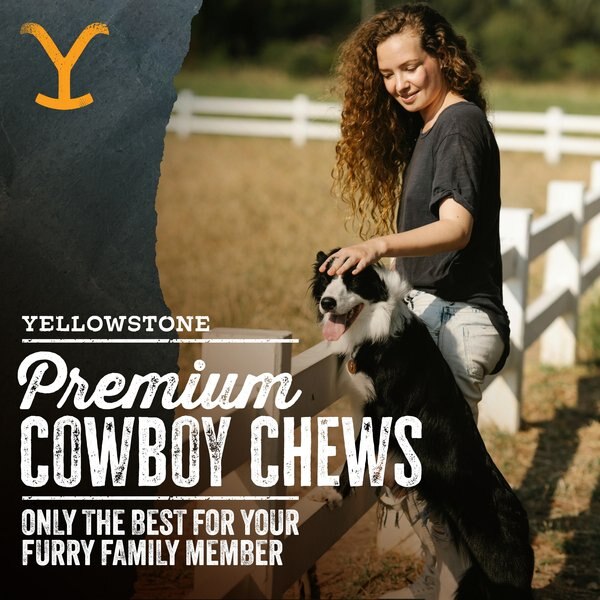 Discontinued - YELLOWSTONE DUTTON RANCH DOG TREAT CO. Cowboy Chews Long ...