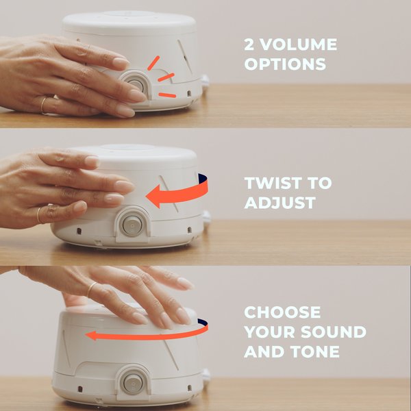 YOGASLEEP Dohm Classic Sound Machine, White - Chewy.com