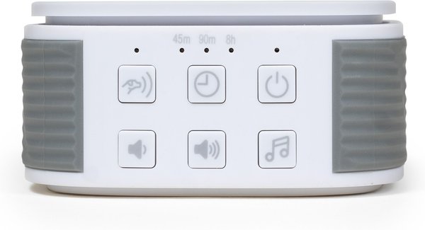 YOGASLEEP Pawzz Travel Dog Sound Machine, White - Chewy.com
