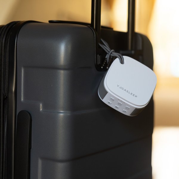 YOGASLEEP Pawzz Travel Dog Sound Machine, White - Chewy.com