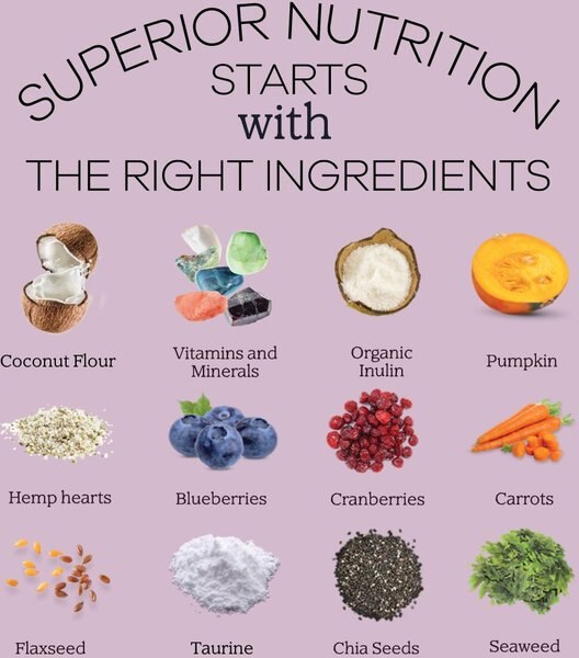 YUMWOOF NATURAL PET FOOD Perfect Dog Food Mix Non-GMO, Grain-Free Adult ...